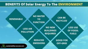 8 Benefits Of Solar Energy To The Environment