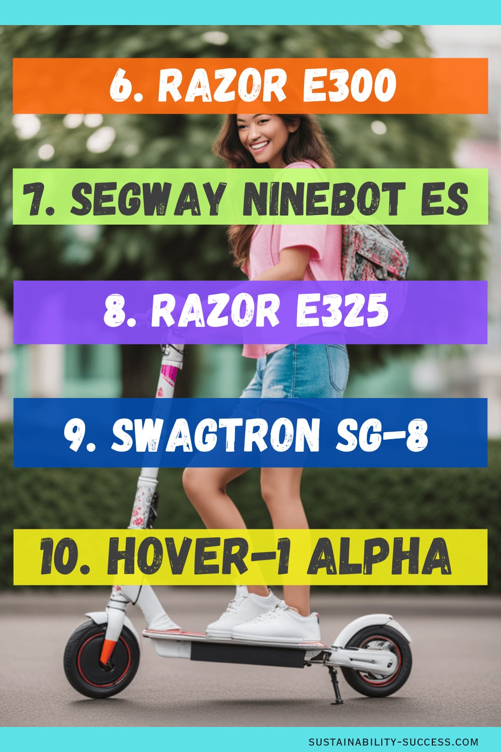 10 Best Electric Scooters For TEENS in 2023 - Sustainability Success