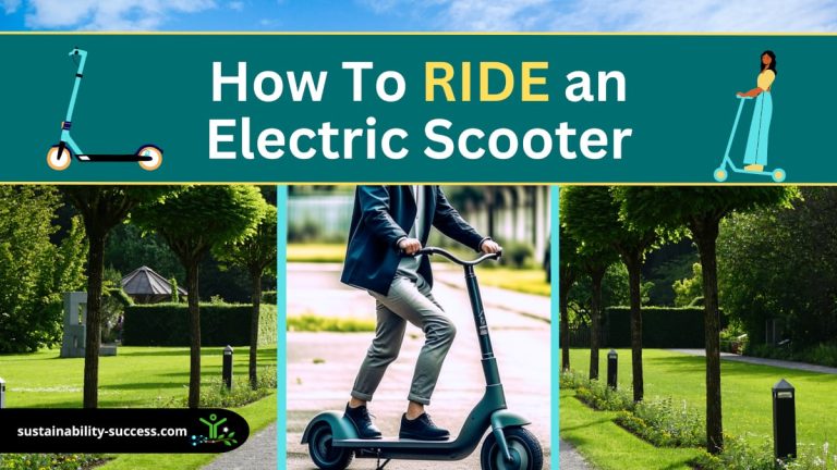How to Ride an Electric Scooter (in 6 EASY Steps)