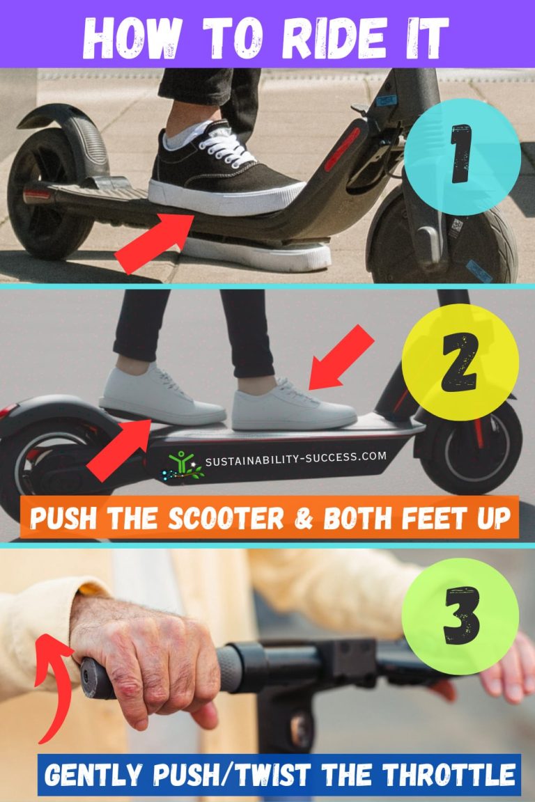 How to Ride an Electric Scooter (in 6 EASY Steps)
