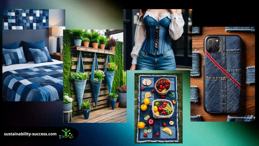 57 Innovative Upcycled Jeans Ideas: Transform Your Old Denim into Chic ...