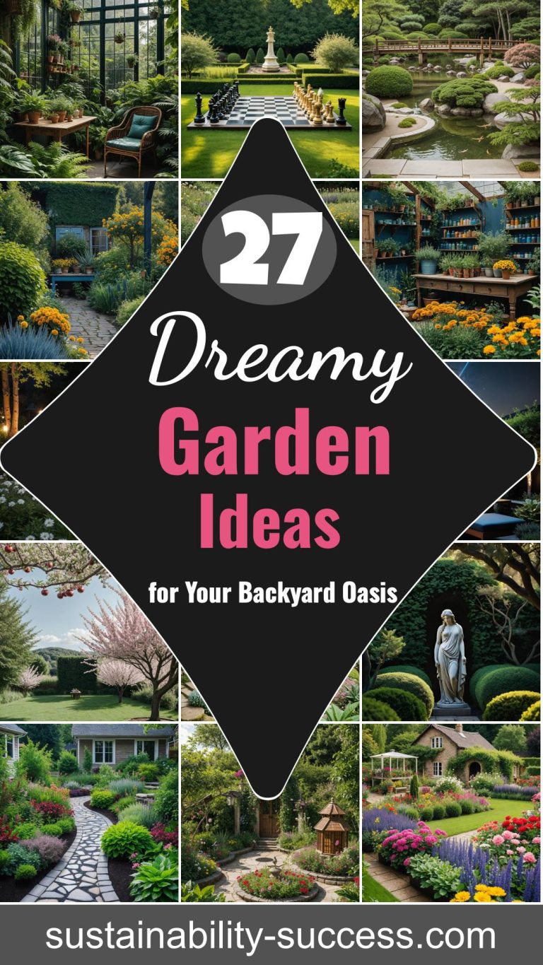 27 Dream Garden Ideas for Your Ultimate Backyard Oasis