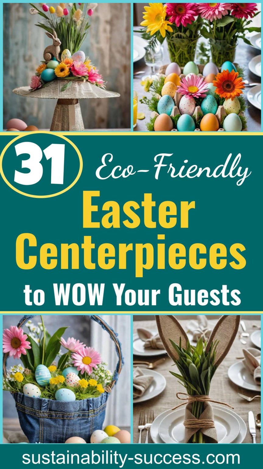 31 DIY Eco-Friendly Easter Centerpieces to Wow Your Guests