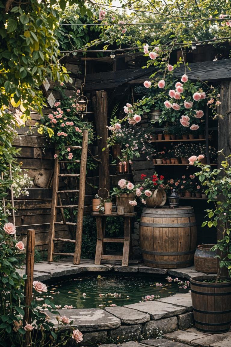 27 Gorgeous Rustic Garden Designs You Must See