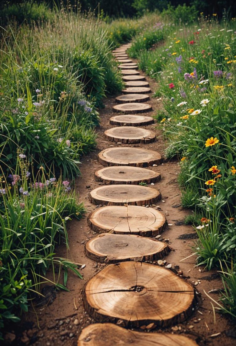 21 Cheap DIY Walkway Ideas to Transform Your Yard