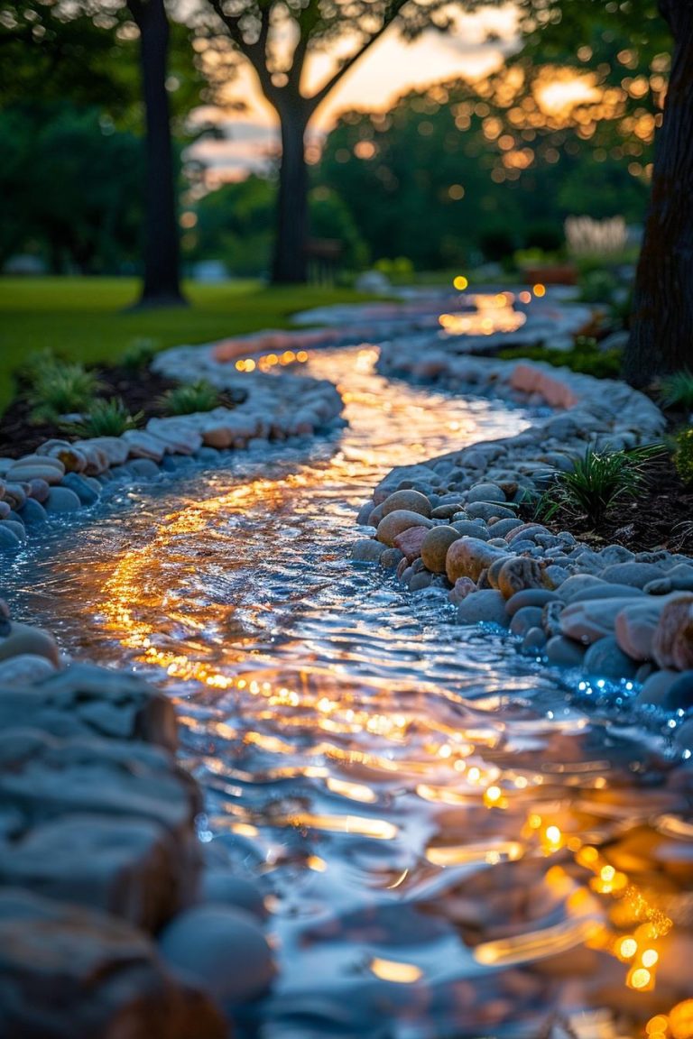 25 Stunning Backyard Stream Designs to Transform Your Garden