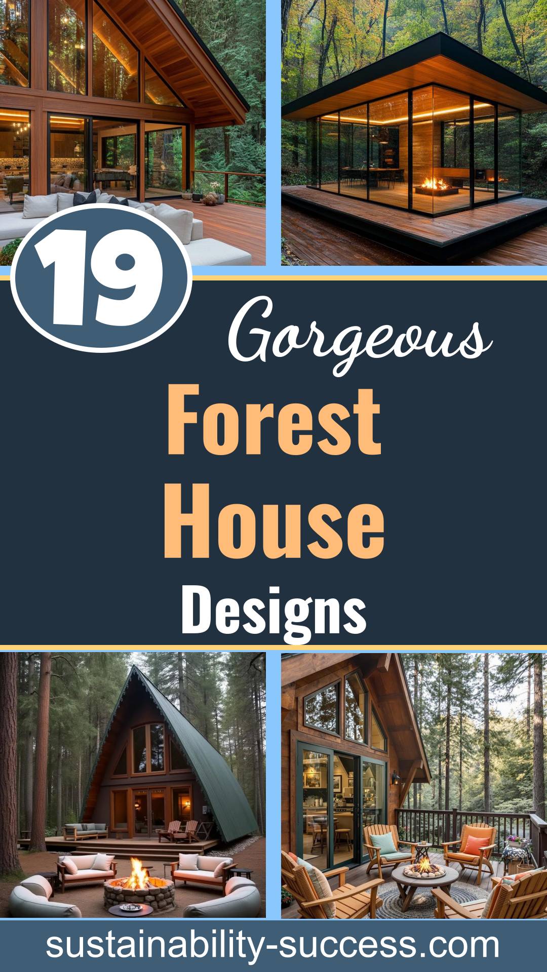 19 Gorgeous Forest House Designs You'll Love