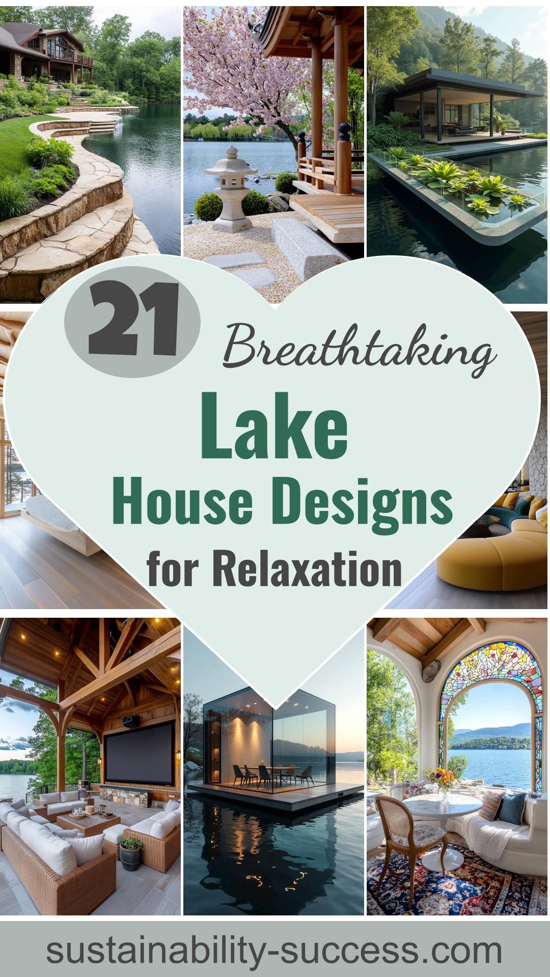 21 Breathtaking Lake House Designs for Ultimate Relaxation
