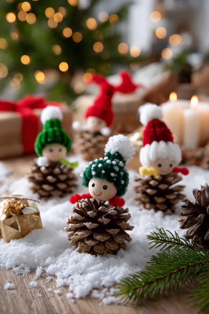 25 Pinecone Christmas Decorations You’ll Want to Keep Up All Winter