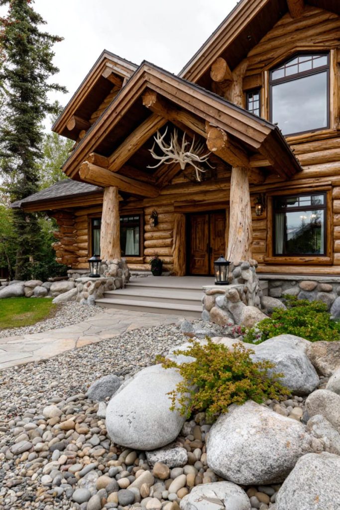 15 Fabulous Log Cabin Home Exterior Ideas You'll Love!