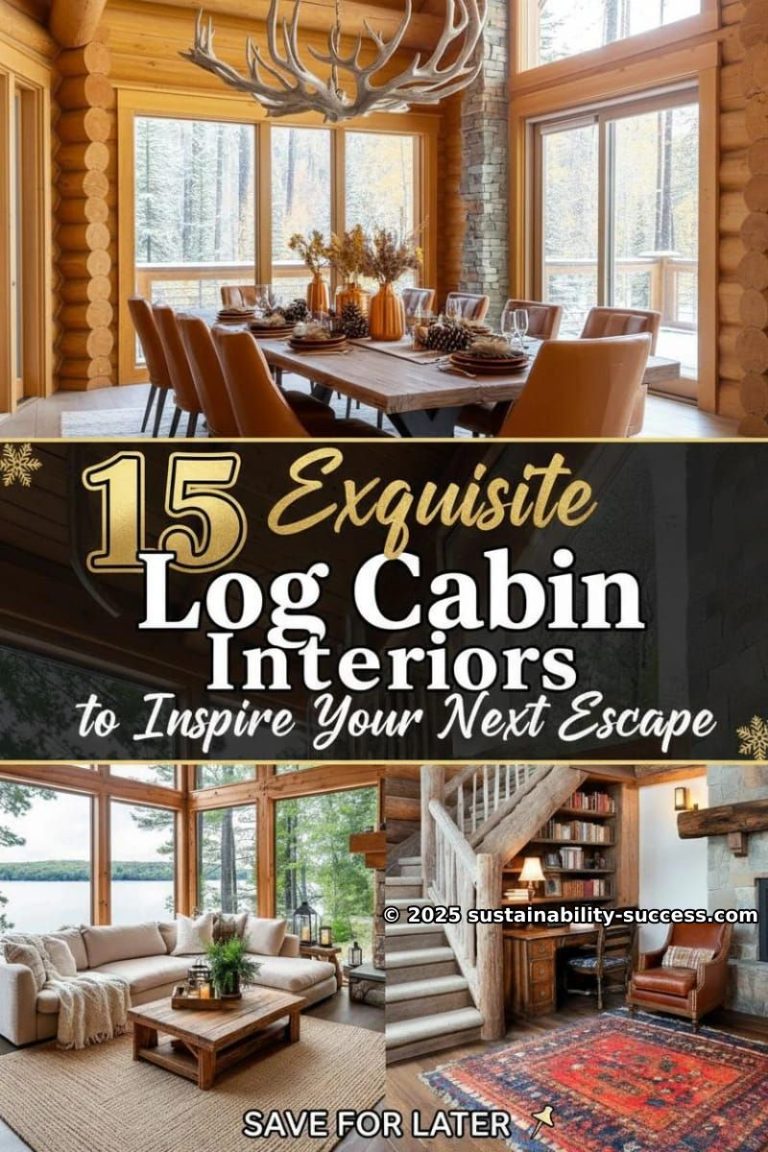 15 Exquisite Log Cabin Interiors to Inspire Your Next Escape