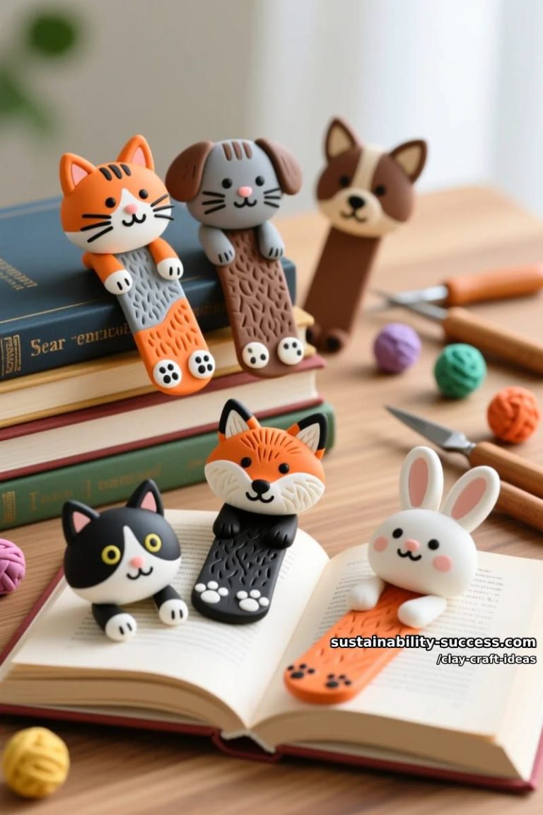 15 Super Cute Clay Craft Ideas to Decorate Your Modern Home