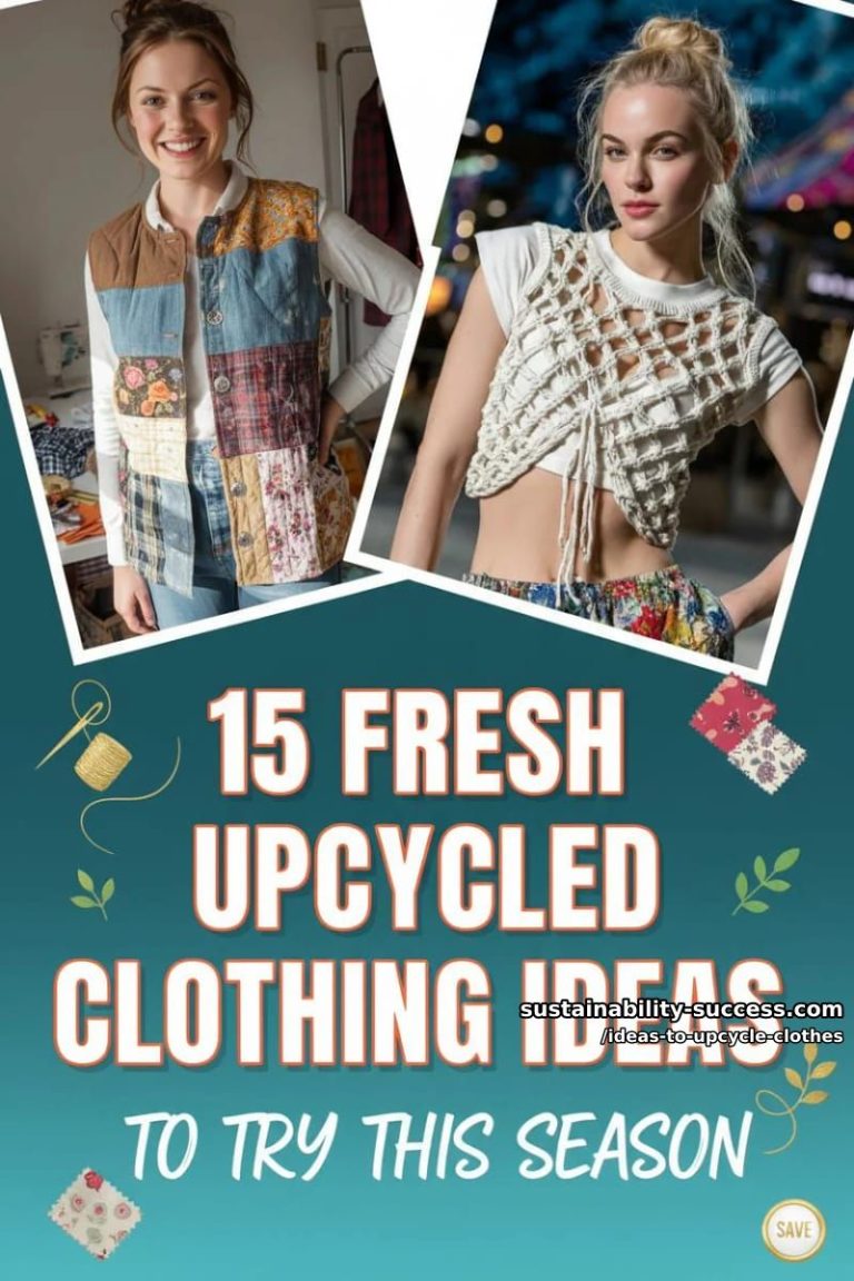 15 Fresh Upcycled Clothing Ideas to Try This Season