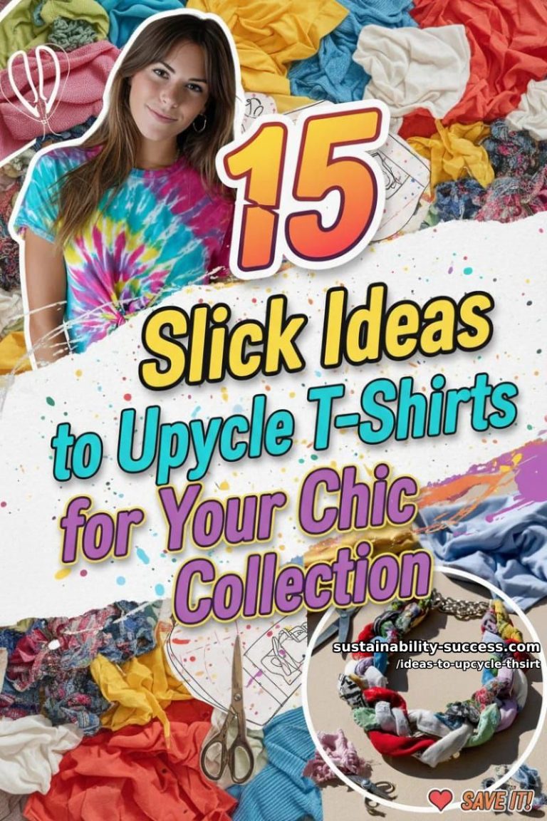 15 Slick Ideas to Upcycle T-Shirts for Your Chic Collection