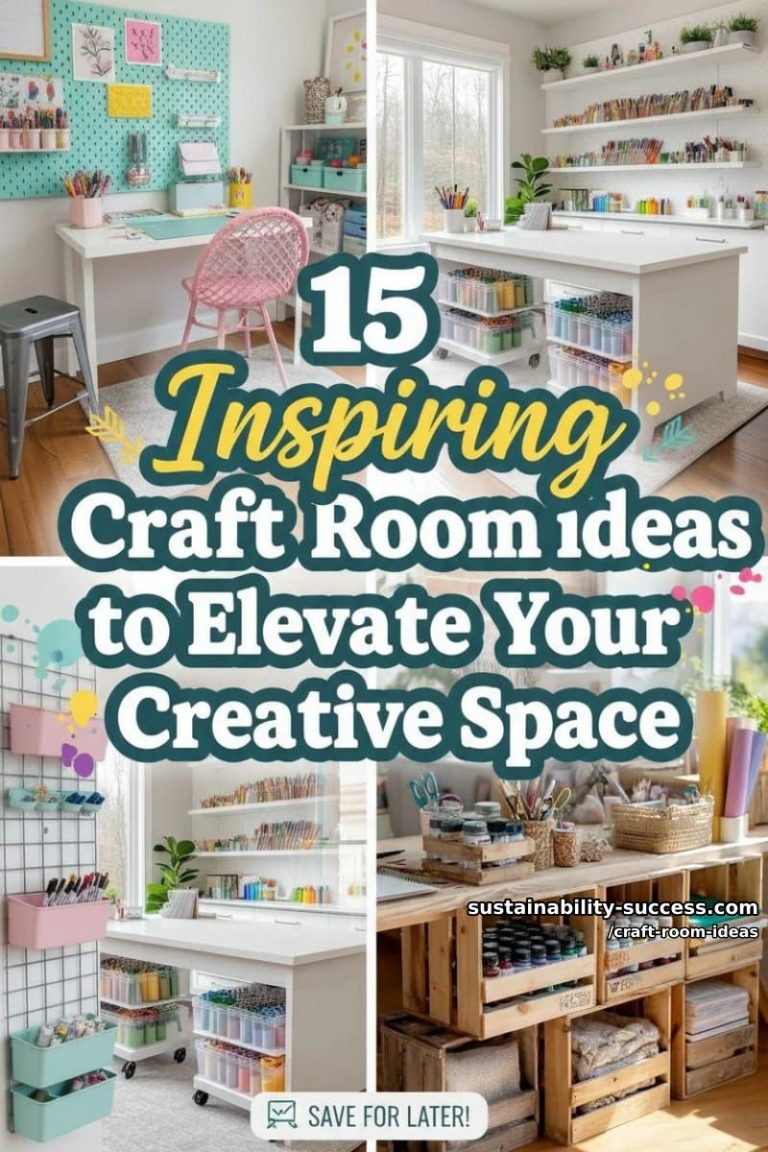 15 Inspiring Craft Room Ideas to Elevate Your Creative Space
