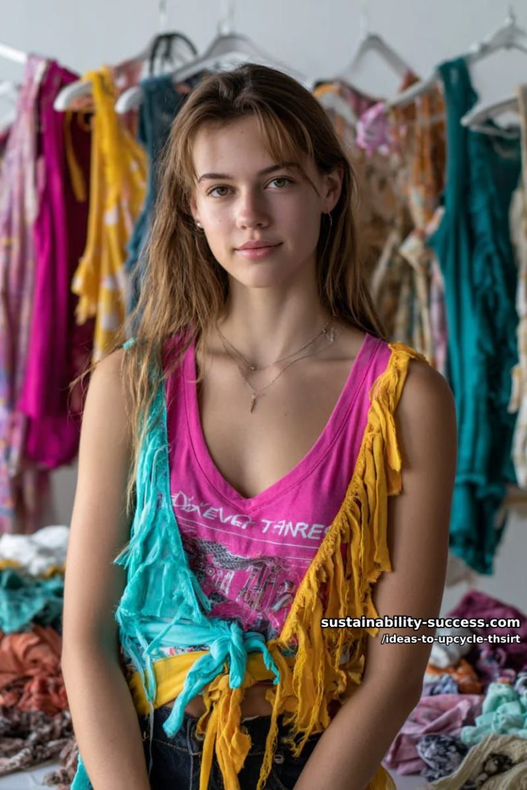 15 Slick Ideas to Upcycle T-Shirts for Your Chic Collection