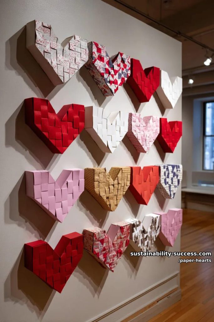 15 Gorgeous Paper Hearts You Can Make in Minutes For Valentine's Day