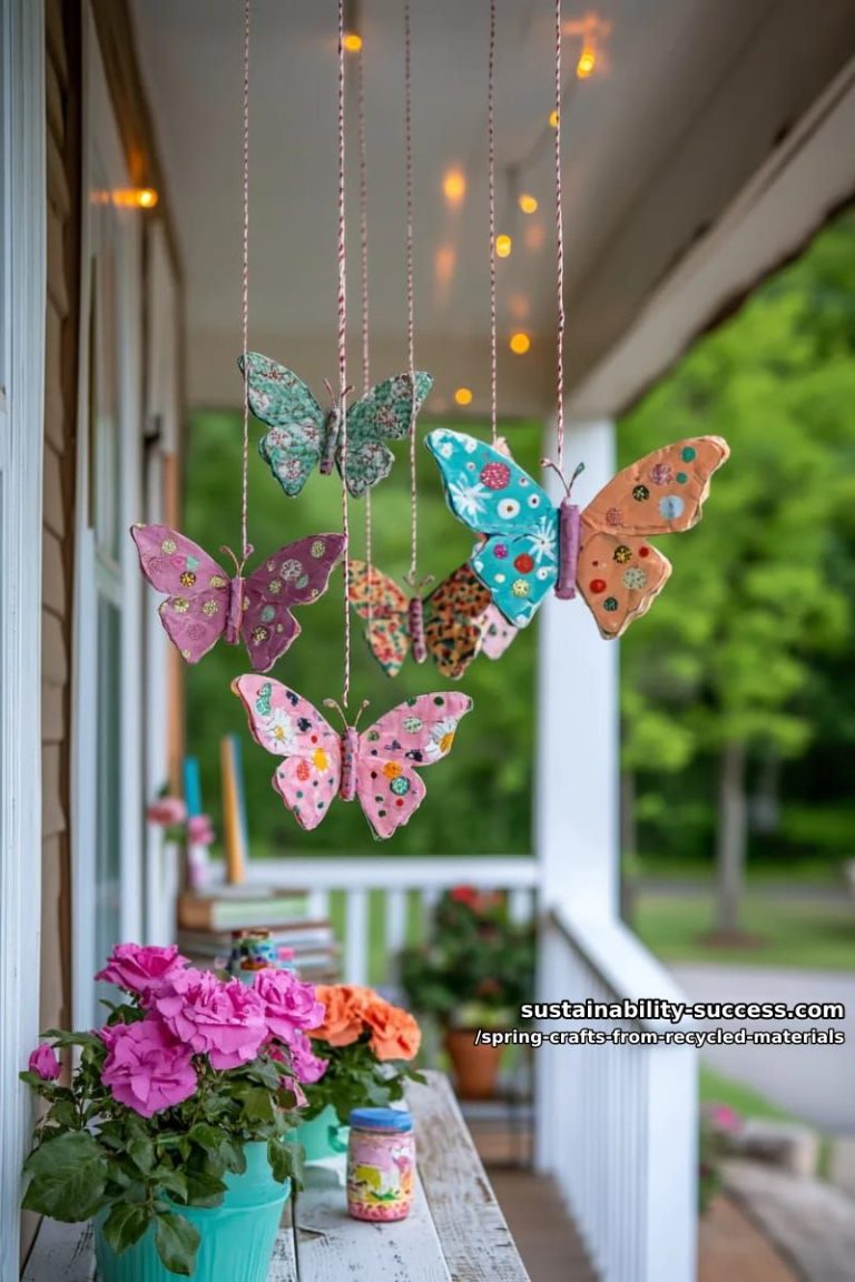 15 Unique Spring Crafts Made from Recycled Materials