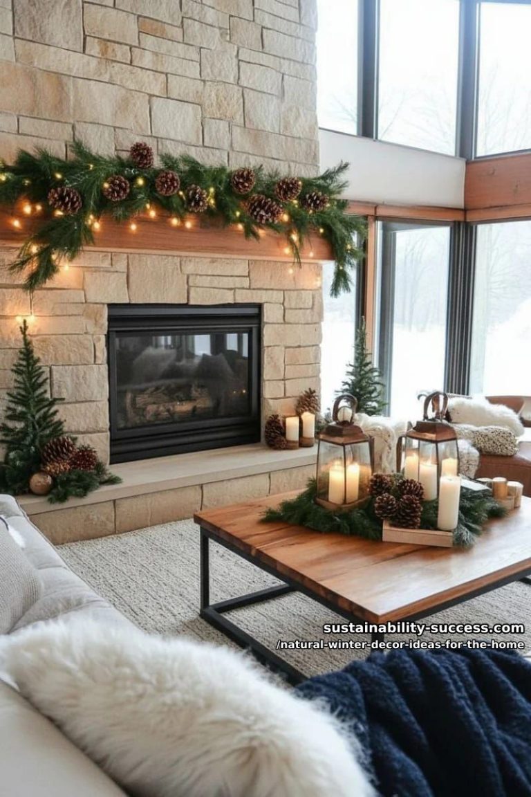 15 Cozy Natural Winter Decor Ideas to Warm Up Your Home