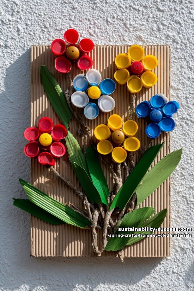 15 Unique Spring Crafts Made from Recycled Materials
