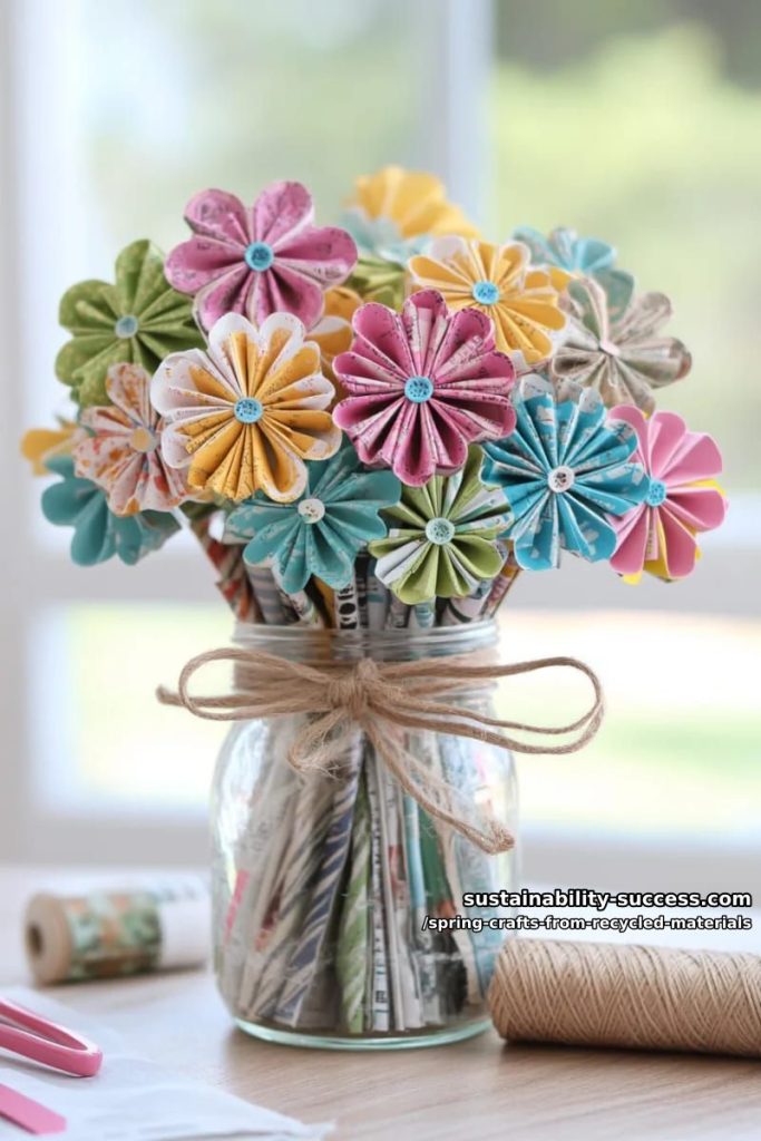 15 Unique Spring Crafts Made from Recycled Materials