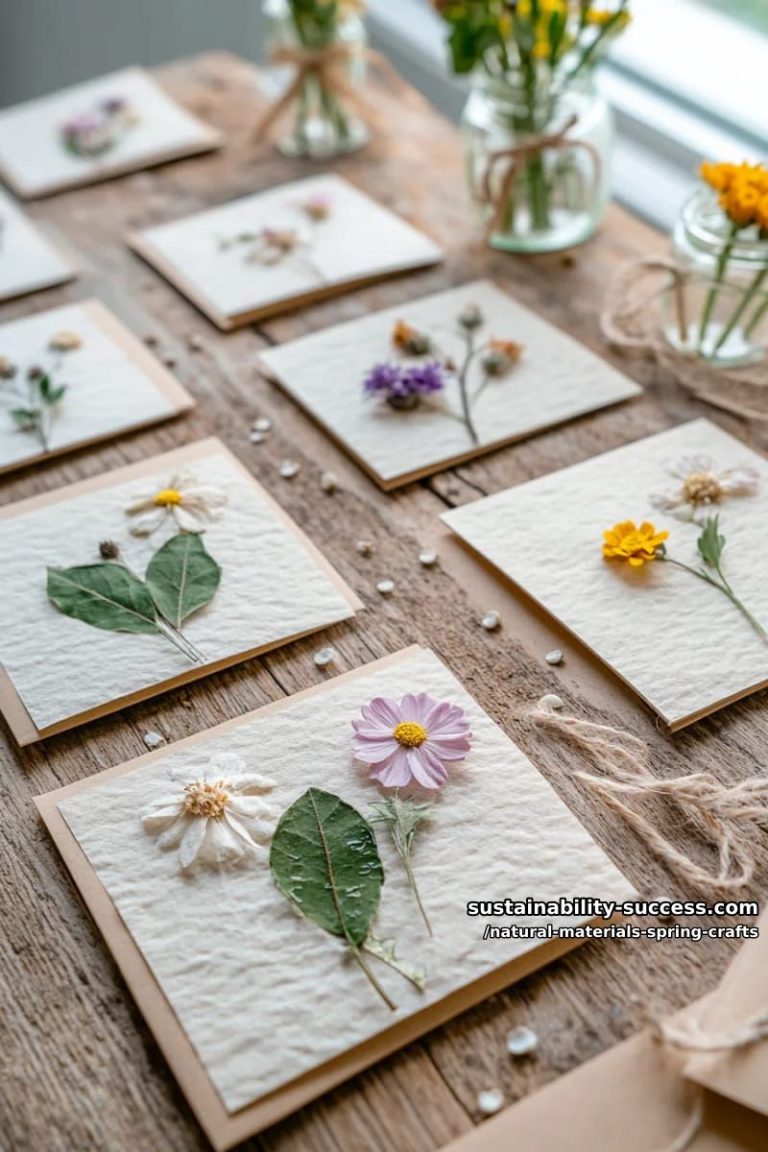 15 Super Easy Spring Craft Ideas Made with Natural Materials