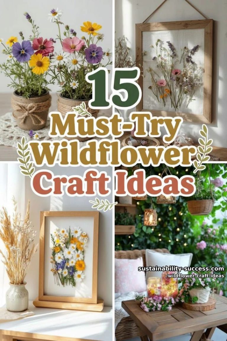 15 Must-Try Wildflower Craft Ideas For Spring 2026