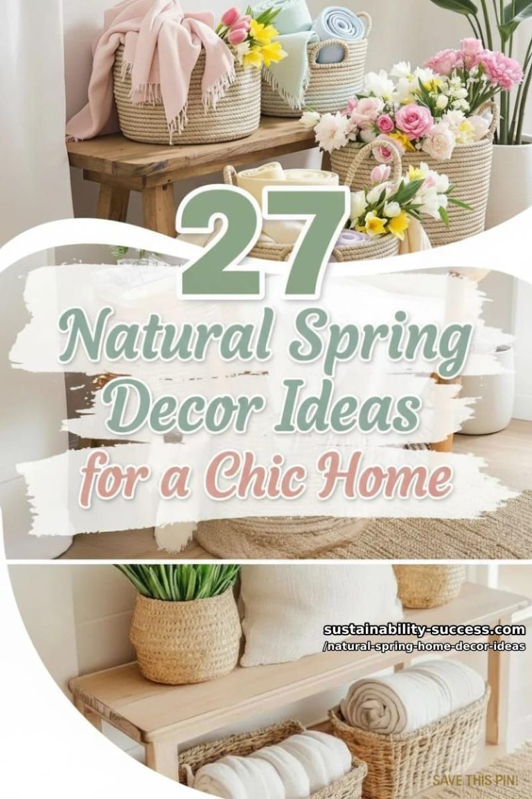 27 Natural Spring Decor Ideas for a Chic Home