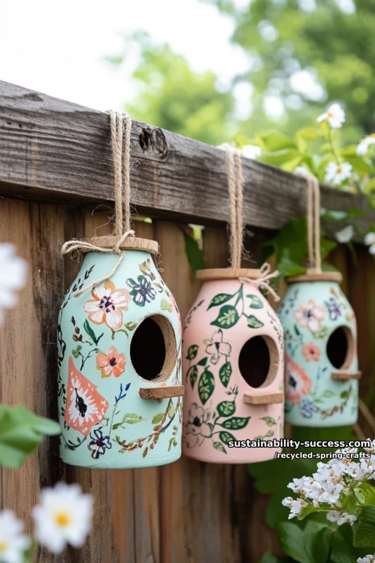 27 Recycled Spring Crafts to Spark Your Creativity