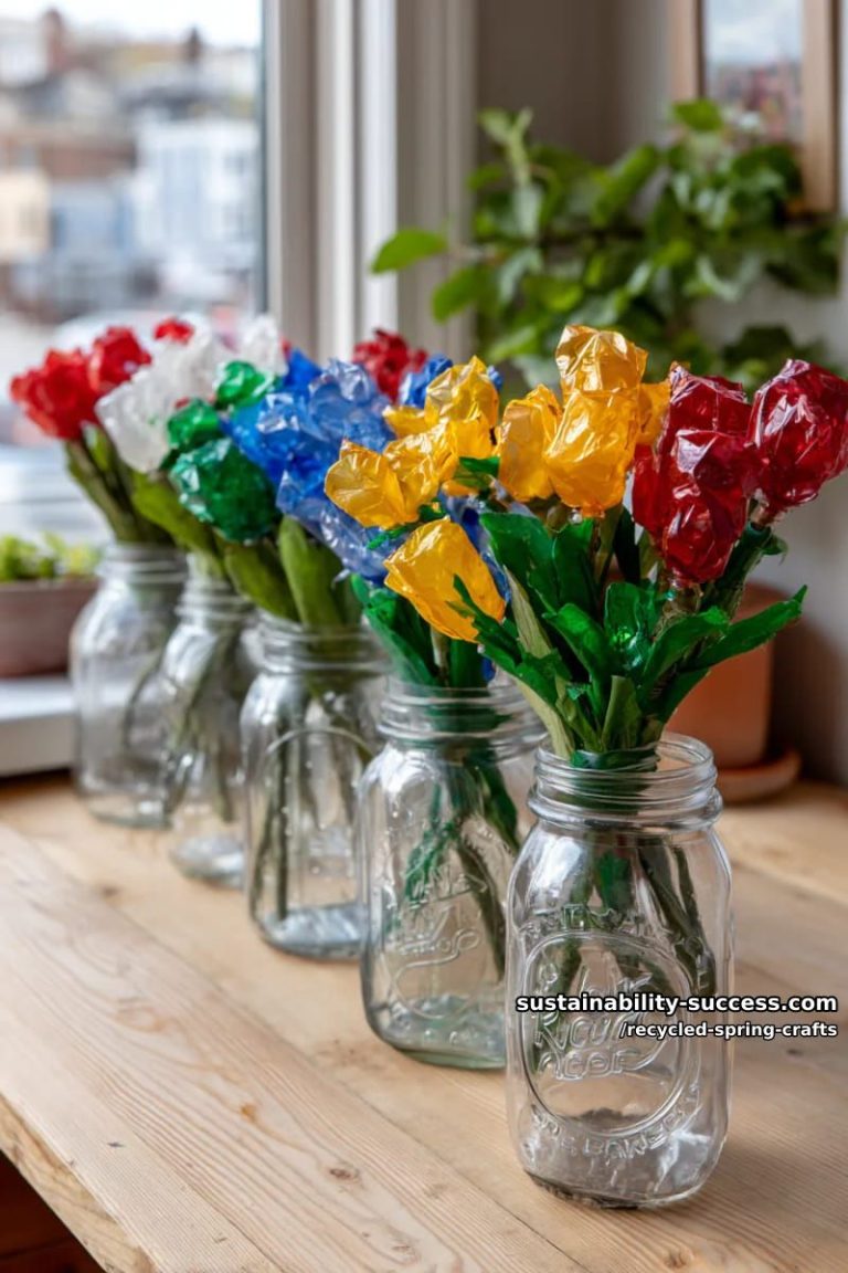27 Recycled Spring Crafts to Spark Your Creativity