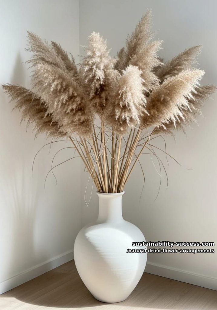 19 Natural Dried Flower Arrangements Brimming with Elegance