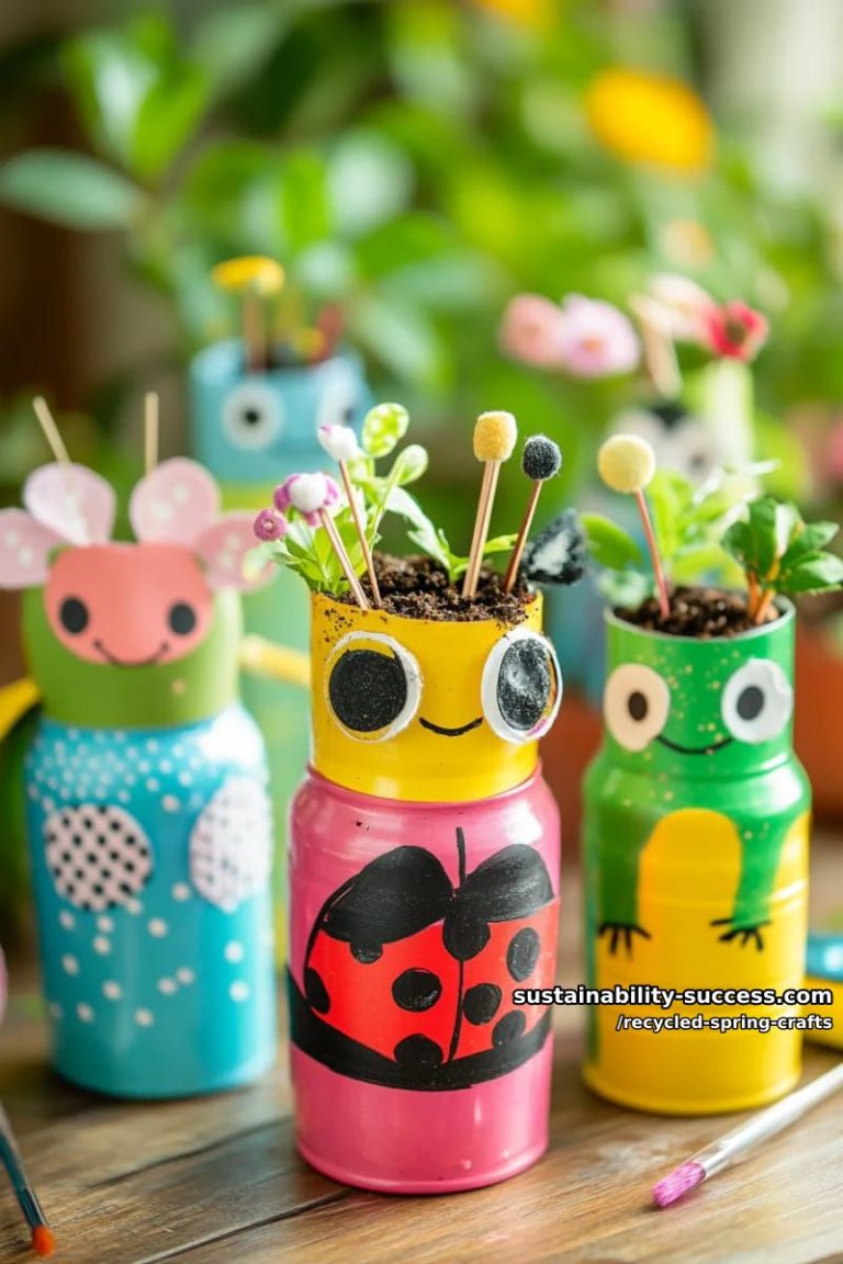27 Recycled Spring Crafts to Spark Your Creativity