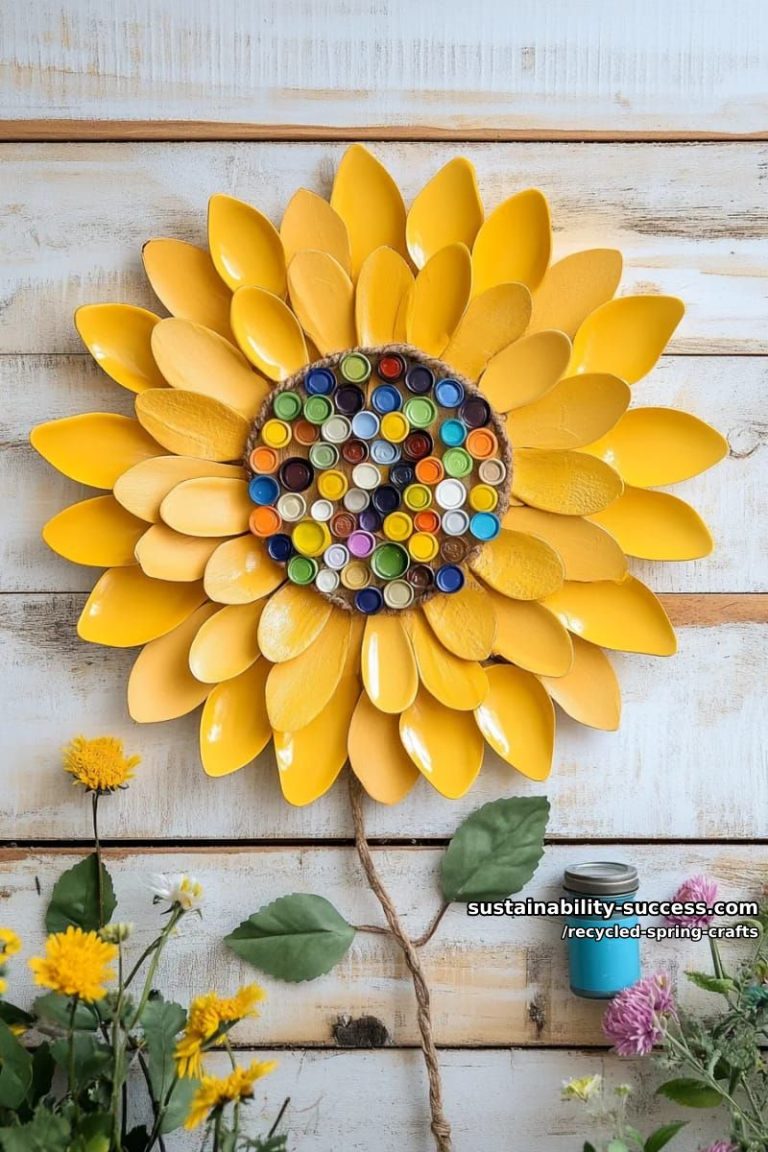 27 Recycled Spring Crafts to Spark Your Creativity