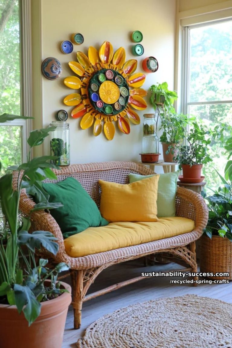 27 Recycled Spring Crafts to Spark Your Creativity