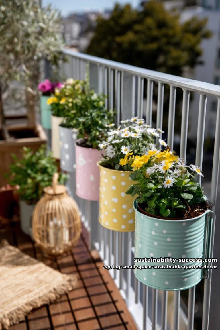 15 Sustainable Small Garden Decor for Spring Season
