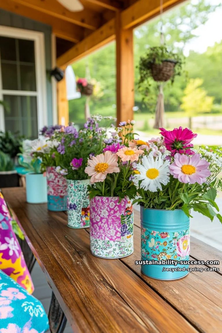 27 Recycled Spring Crafts to Spark Your Creativity