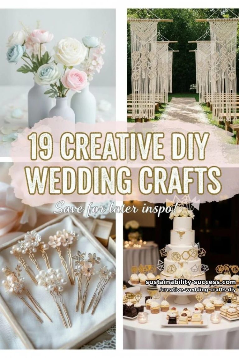 19 Creative Wedding Crafts DIY To Elevate Your Reception Decor