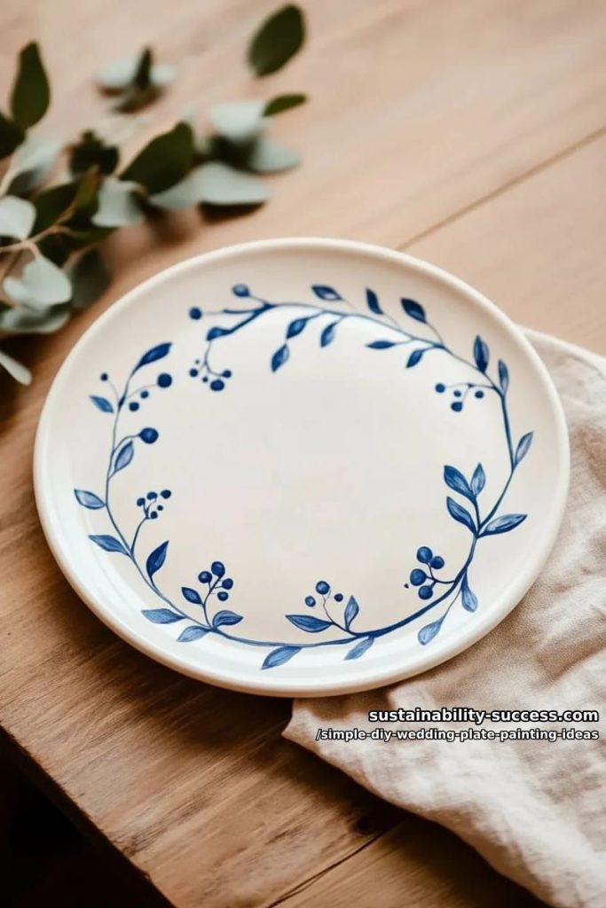 15 Simple DIY Wedding Plate Painting Ideas To Personalize Your ...