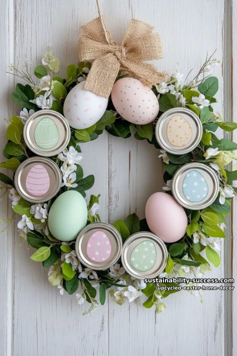 15 Upcycled Easter Home Decor To Give Your Space a Fresh, Eco-Friendly Look