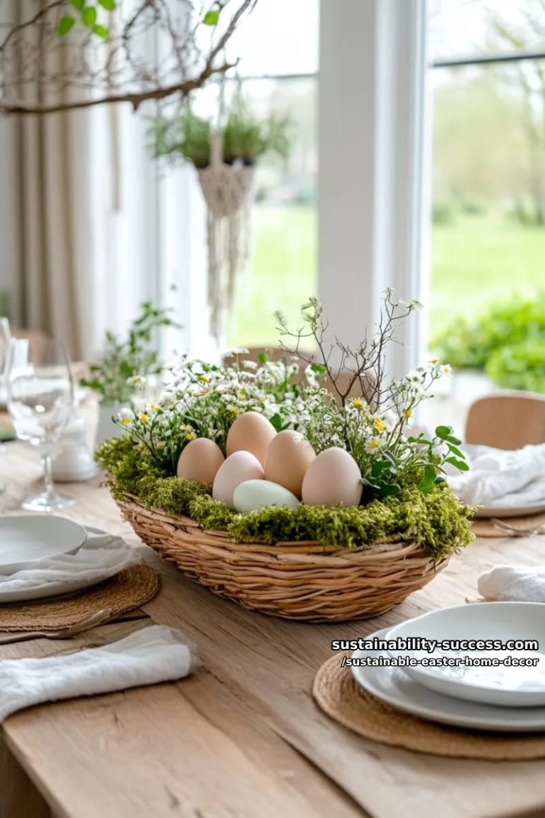 15 Sustainable Easter Home Decor To Celebrate in Style With Less Waste