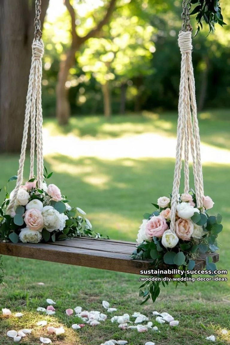 15 Wooden DIY Wedding Decor Ideas for a Unique Celebration