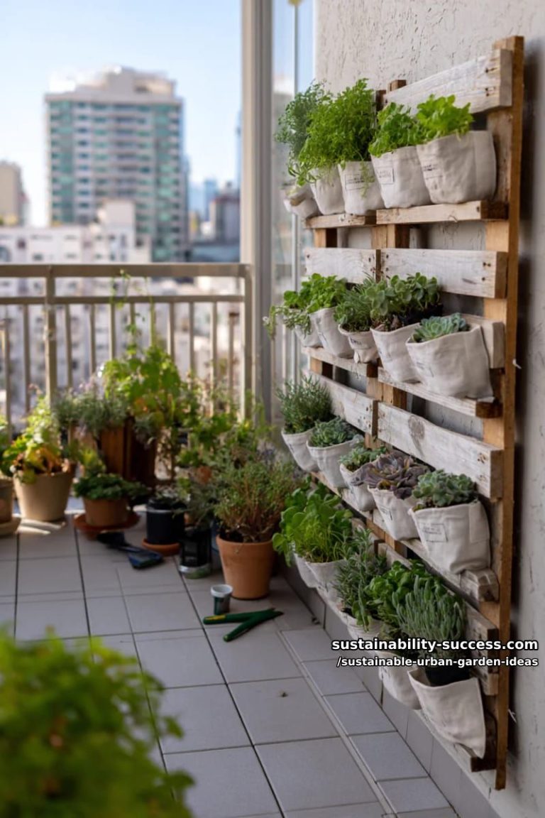 15 Sustainable Urban Garden Ideas for a Greener City Life