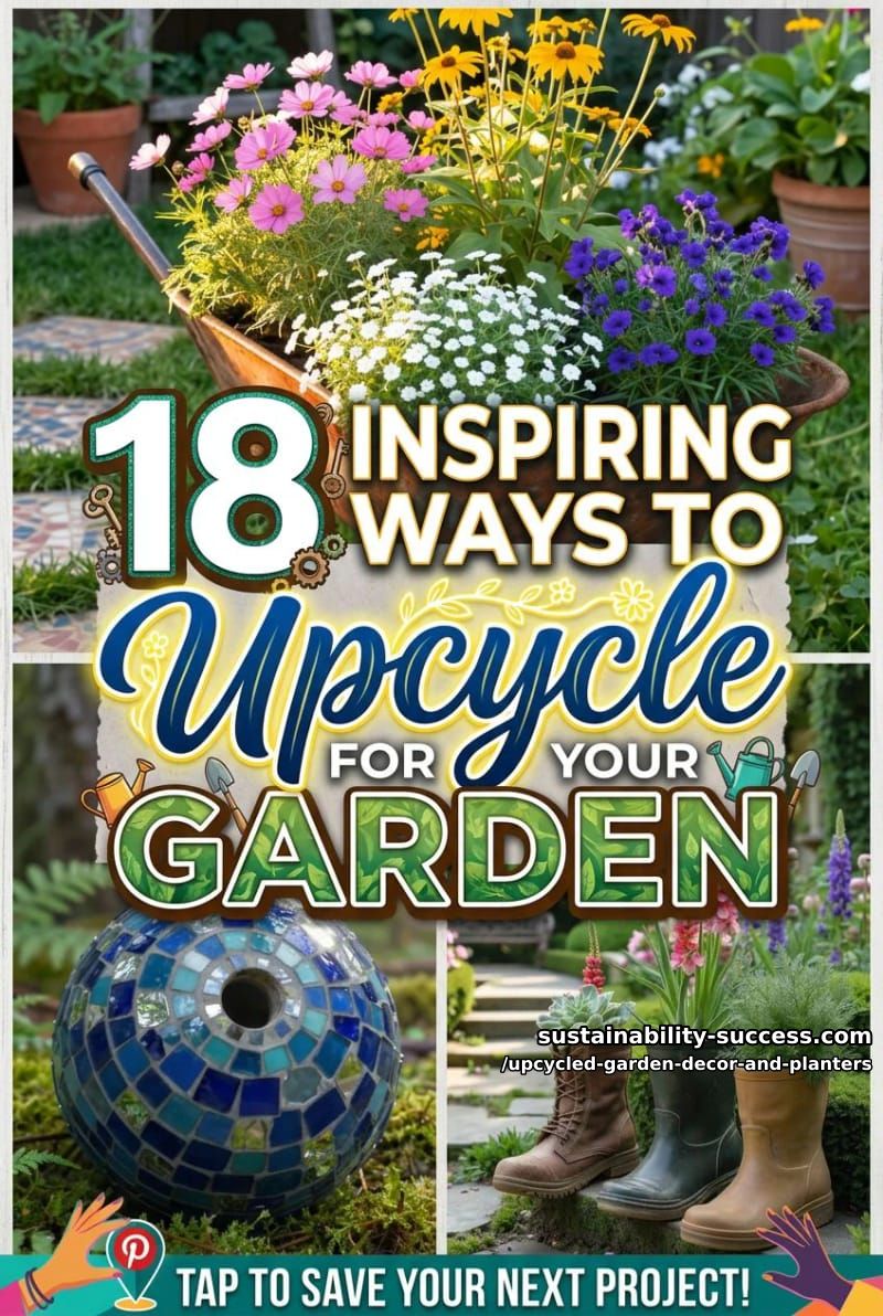 18 Upcycled Garden Decor and Planter Ideas, From Boot Planters to a ...